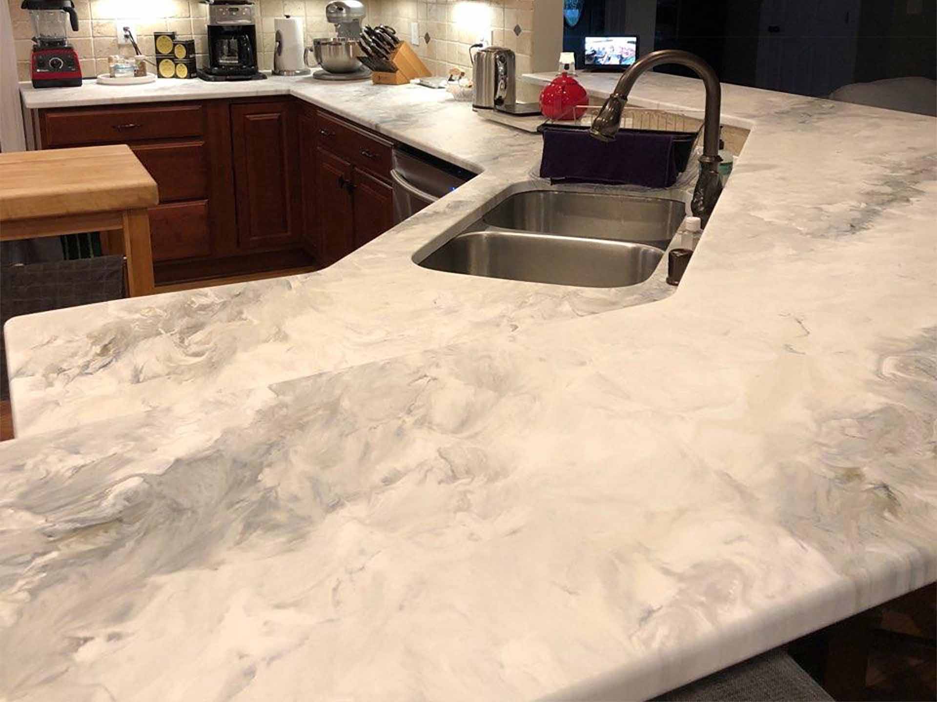Kitchen Counter Traditional Marble - Idaho Falls